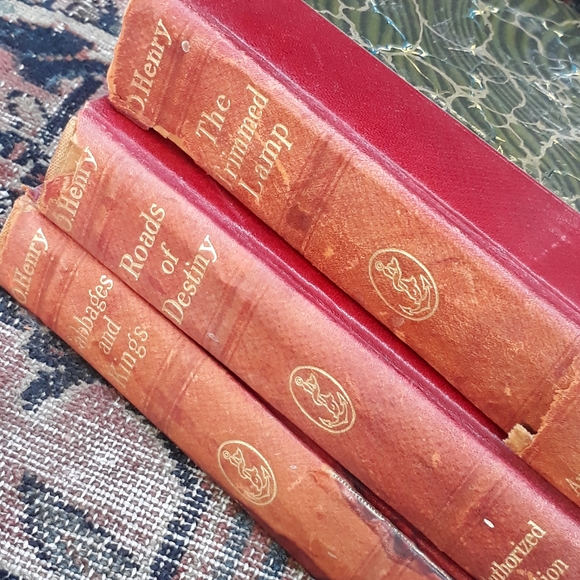 Accents | Antique Leatherbound Books 1919 | Poshmark